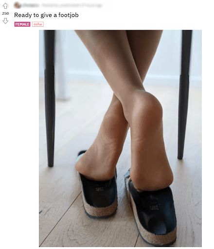 How to Anonymously Sell Feet Pics Online? - CreatorsFeed